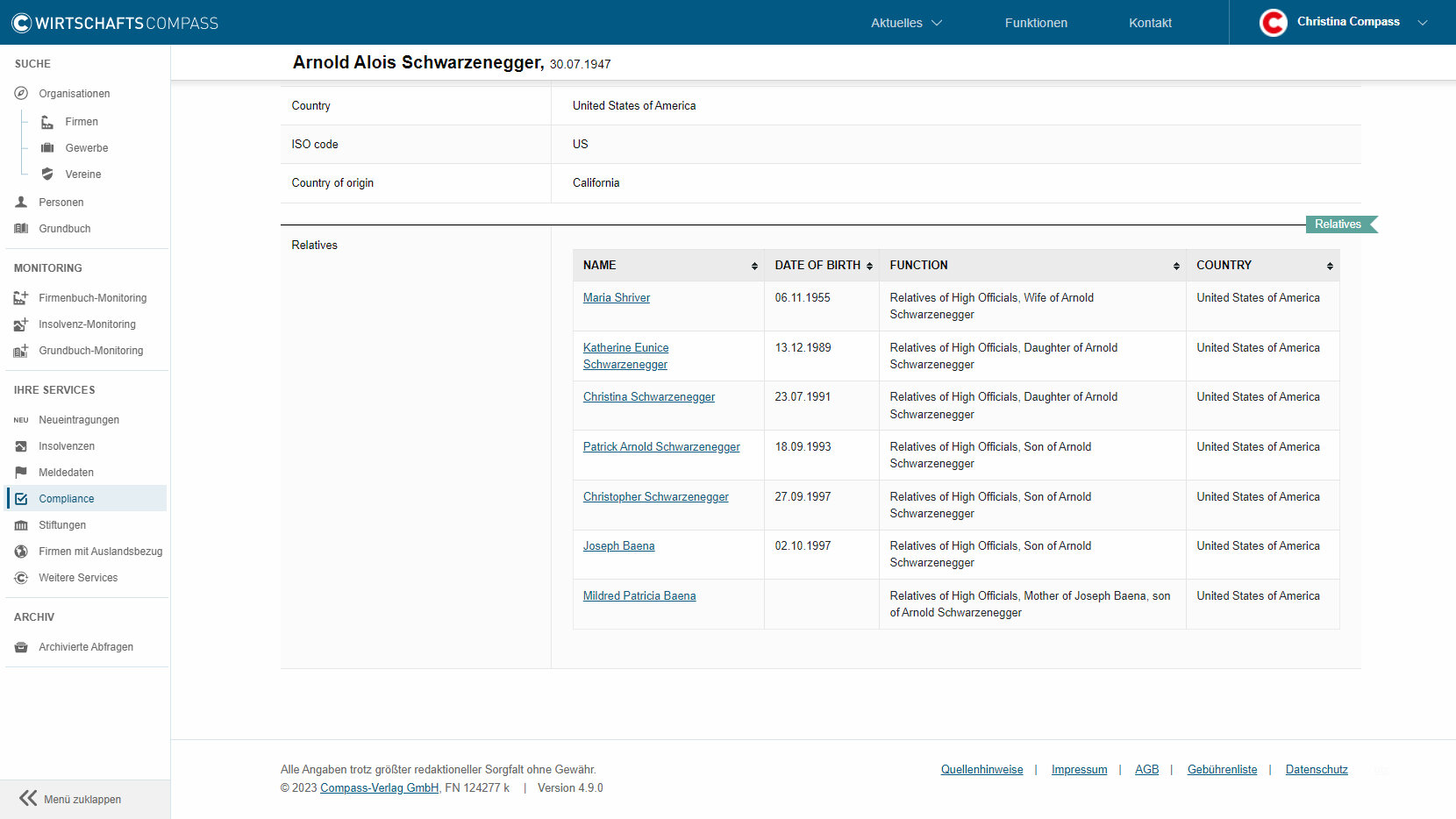 PEP Abfrage für Ihre KYC und Due Dilligence Anforderungen